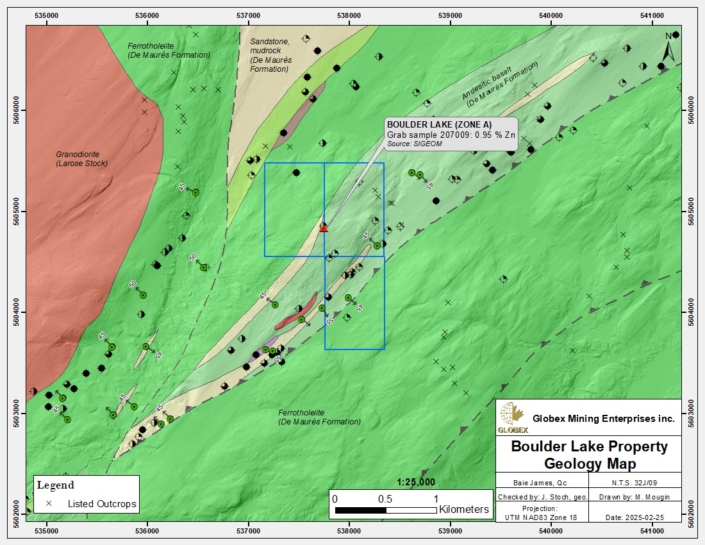 Boulder Lake – Globex Mining