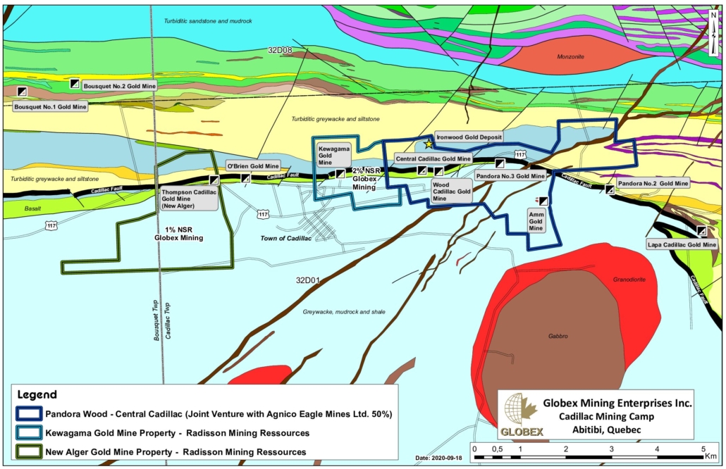 Kewagama Gold Mine – Globex Mining