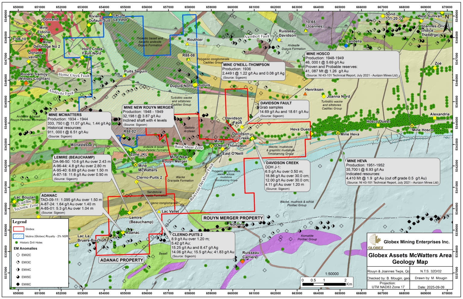 Rouyn Merger – Globex Mining