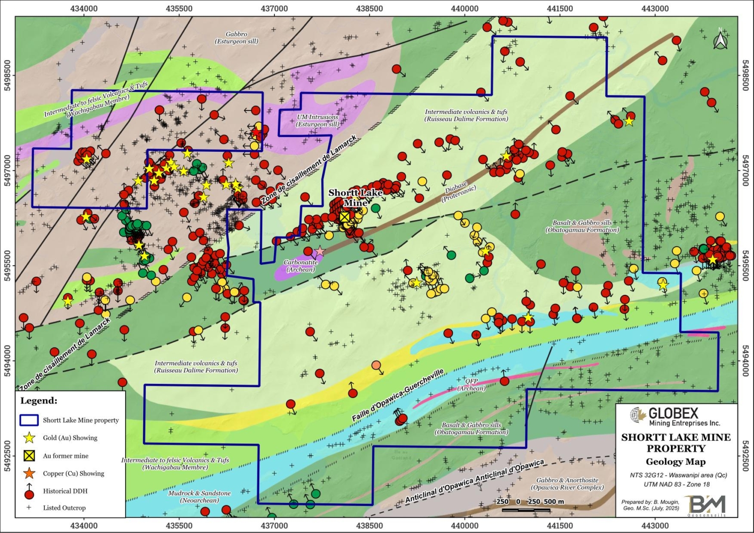 Shortt Lake Mine – Globex Mining