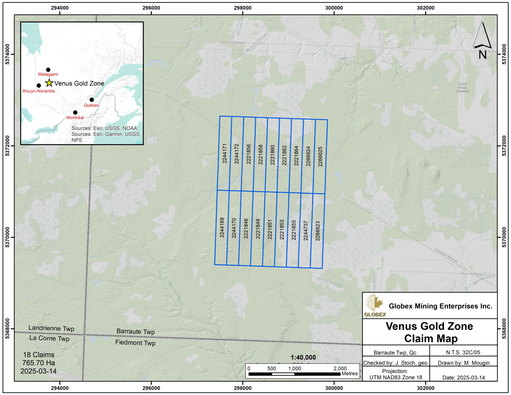 Venus Zone – Globex Mining
